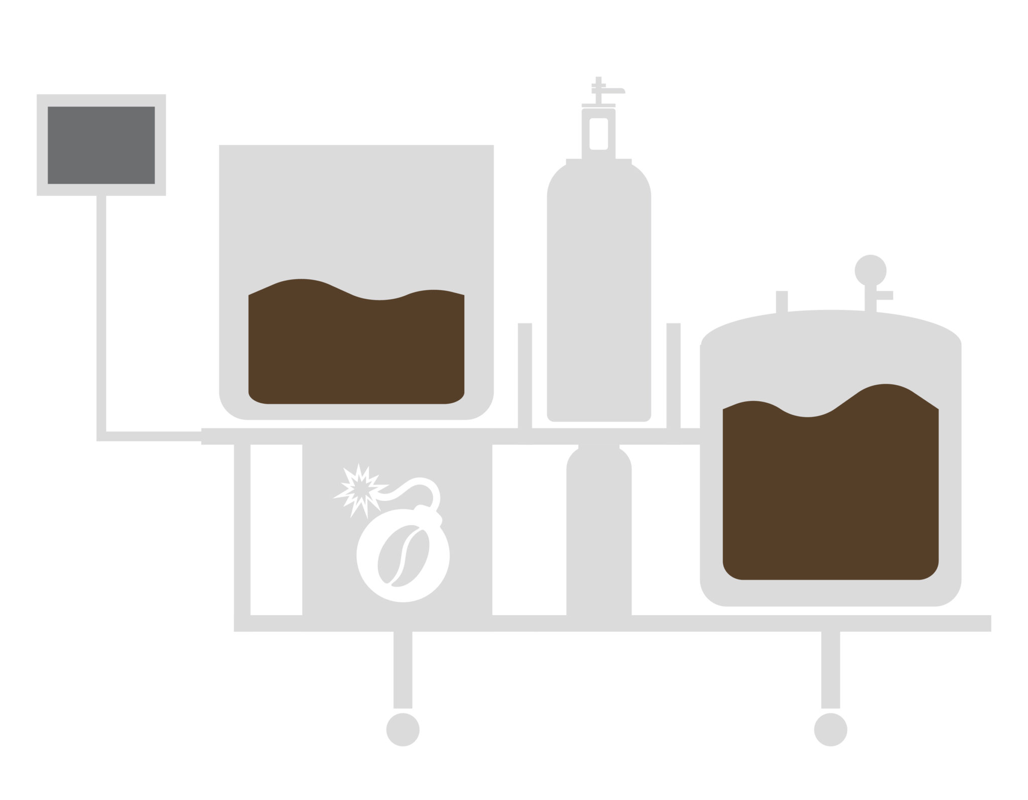 CB-500 Cold Brew Coffee Extraction System from Mixing Tanks USA